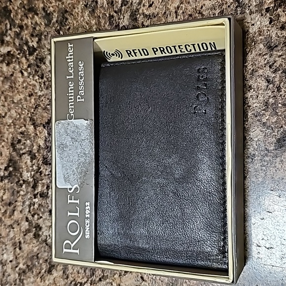 Rolfs | Bags | Rolfs Genuine Brown Leather Wallet | Poshmark